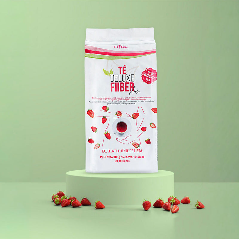 Té Deluxe Fiiber Plus: té con fibra para sentirte más ligero | Fitme ...